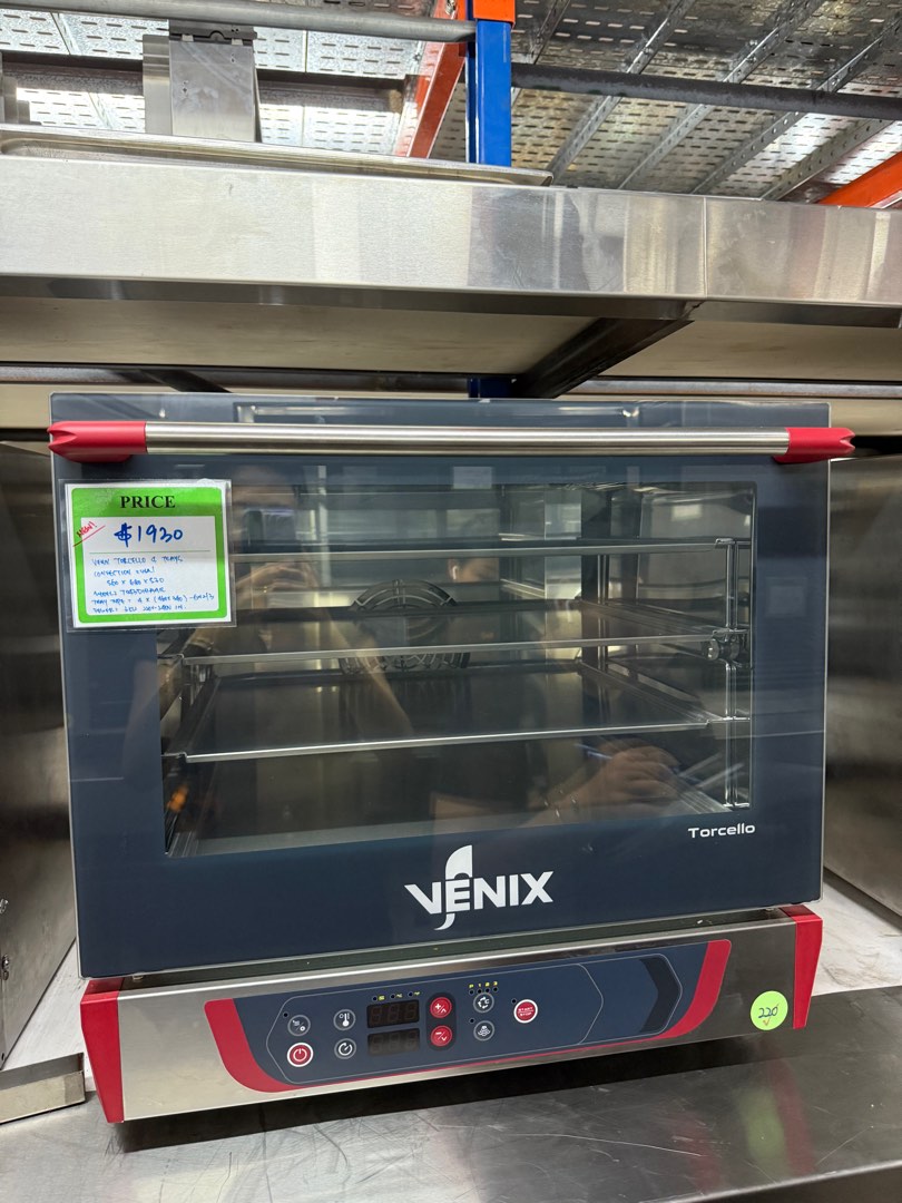 Venix torcello 4 trays convection oven / commercial convection oven / 4 ...