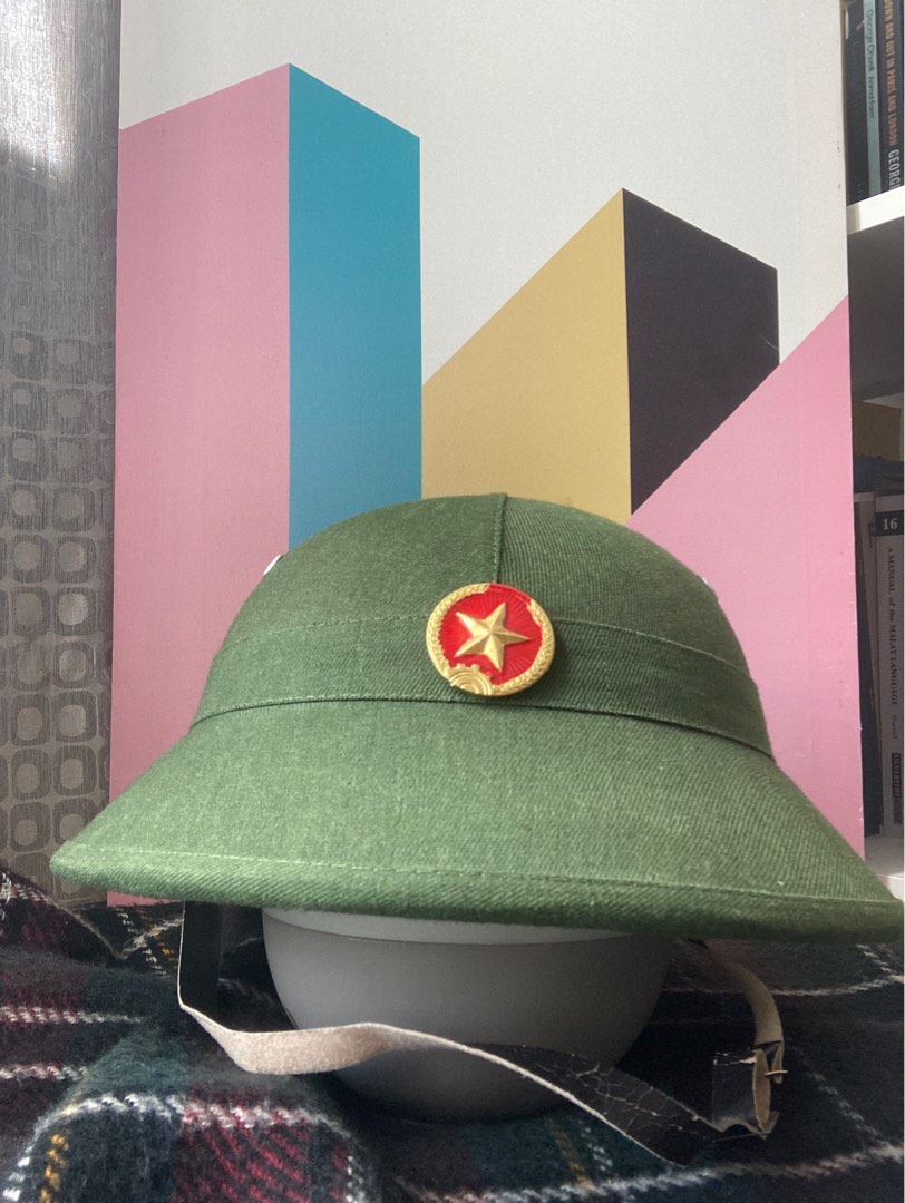 VIET CONG PITH HELMET SURPLUS | COLLECTIBLE ACCESSORY, Men's Fashion ...