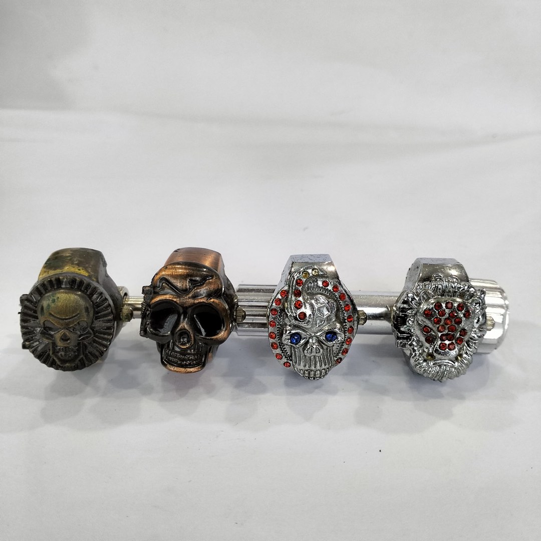 Vintage Skull Ring Watch not casio seiko harley davidson citizen mido ...