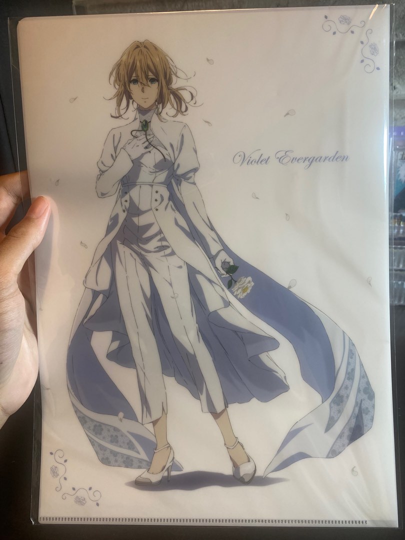 Violet Evergarden A4 File, Hobbies & Toys, Collectibles & Memorabilia ...