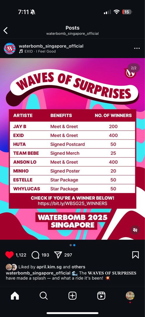 WTB EXID Meet & Greet & Signed Poster/Merch WATERBOMB SG 2025, Tickets ...