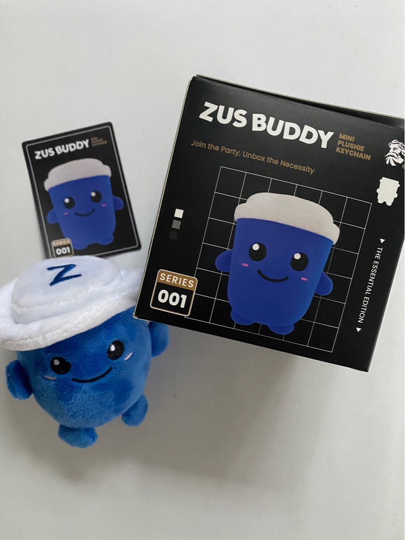 Zus Buddy - Blue Buddy, Hobbies & Toys, Memorabilia & Collectibles, Fan Merchandise on Carousell