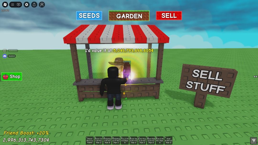 $0.80/10t, $3.75/50T, $7/100T!! CHEAPEST GROW A GARDEN SHECKLES & PETS ...