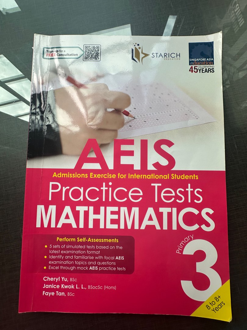 AEIS Primary 3 Mathematics Practice Tests, Hobbies & Toys, Books ...