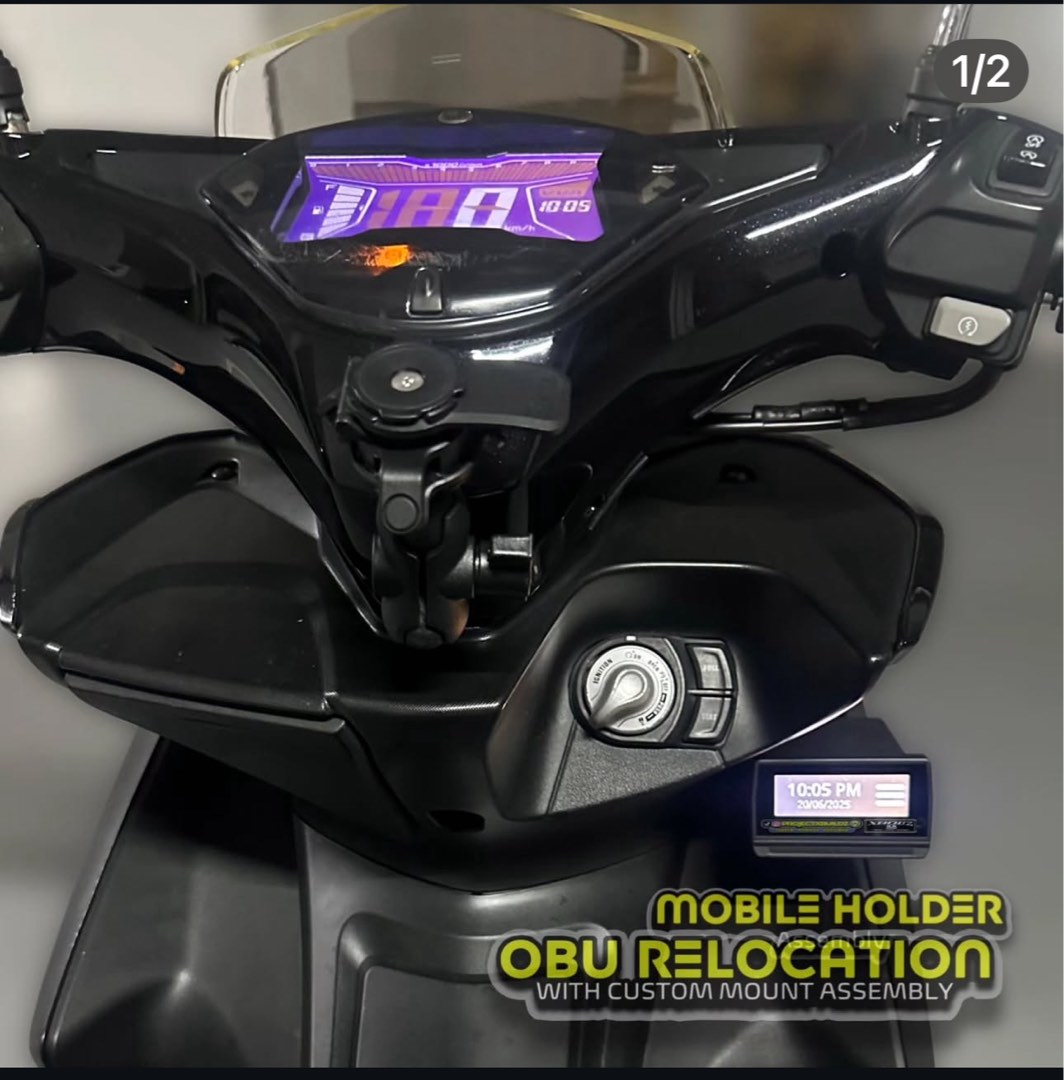 Aerox Obu Relocation, Motorcycles, Motorcycle Accessories on Carousell