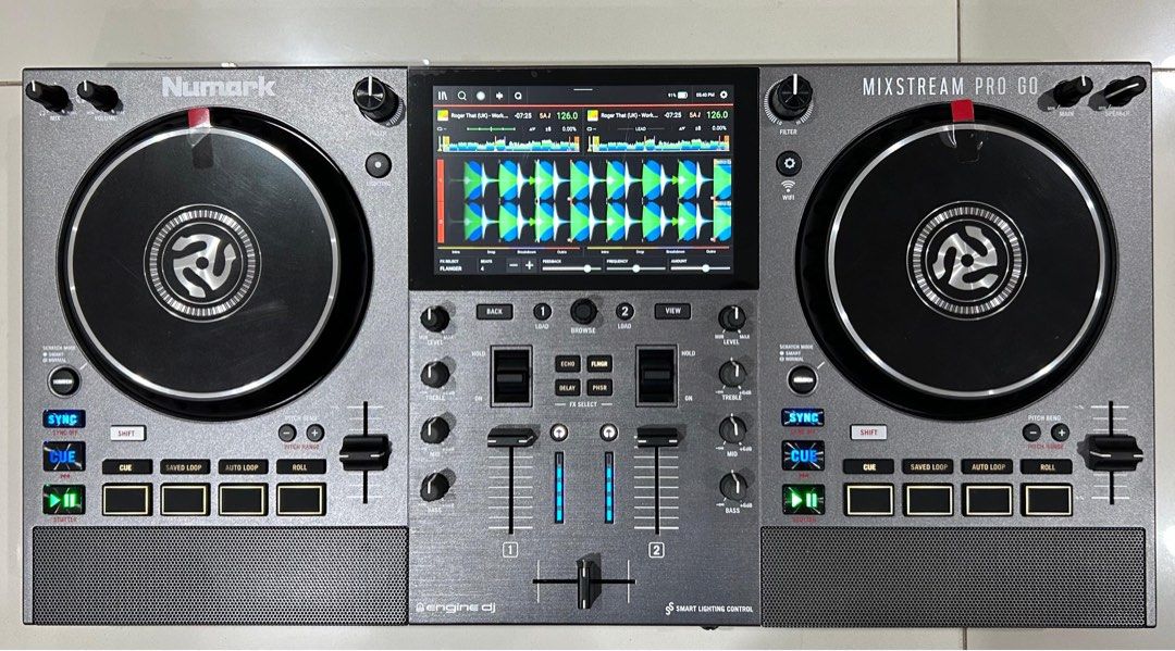 Alat Numark Mixstream Pro Go Touchscreen Like New Fullset Box Original ...