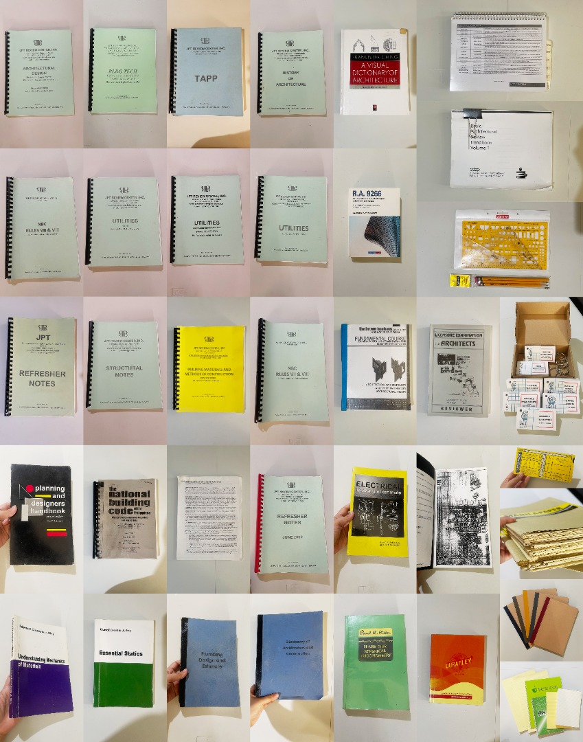 ALE Reviewers, Books, and Paraphernalia | Architecture Licensure Exam ...