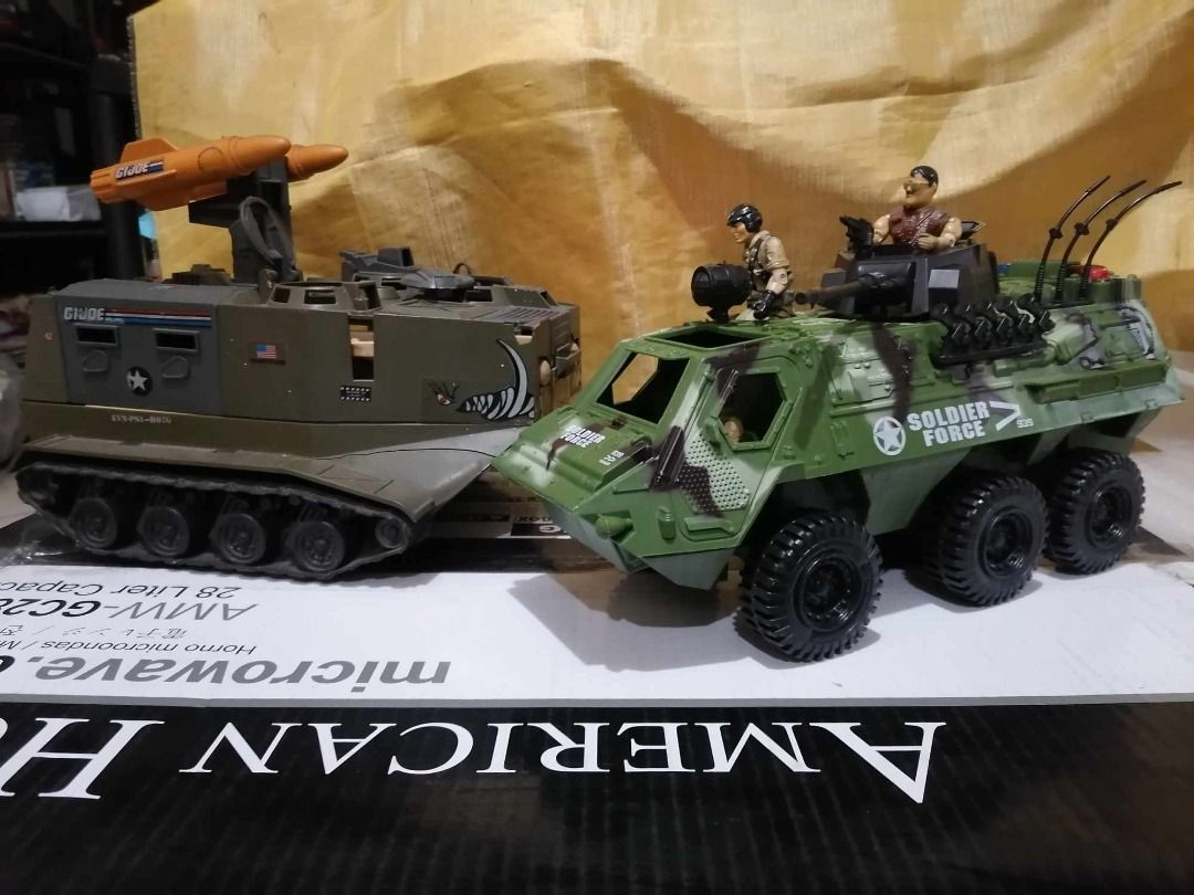 APC (Armored Personnel Carrier) 3.75" 1:18 Scale Compatible GI Joe ...