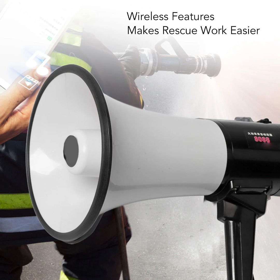 Blow Horn Speaker Portable Megaphone Bullhorn Outdoor Handheld Blow ...