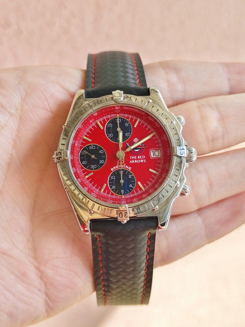 Breitling Limited Edition Men 39mm Red Arrow Like New Highly ...