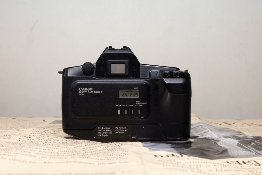 Canon EOS 630 w/ Quartz Date Back E, Photography, Cameras on Carousell