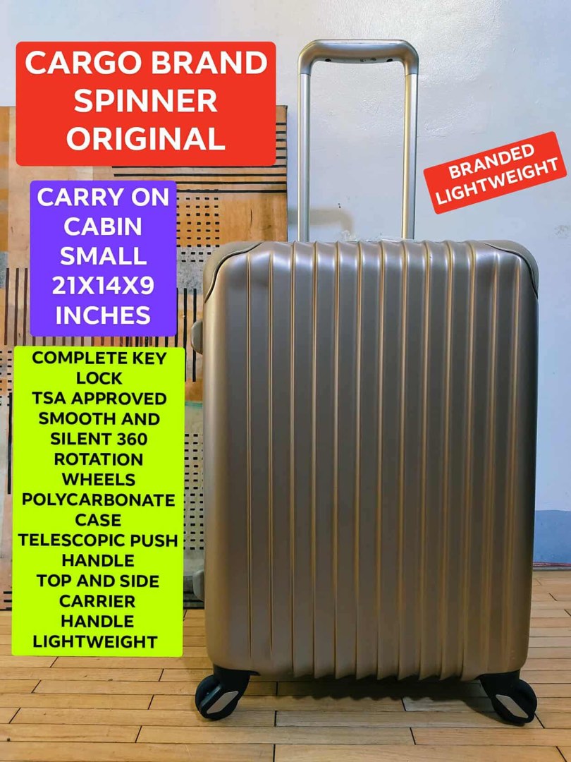 CARGO BRAND IMPORTED FROM JAPAN SMALL, CARRY ON SMALL SIZE LUGGAGE ...