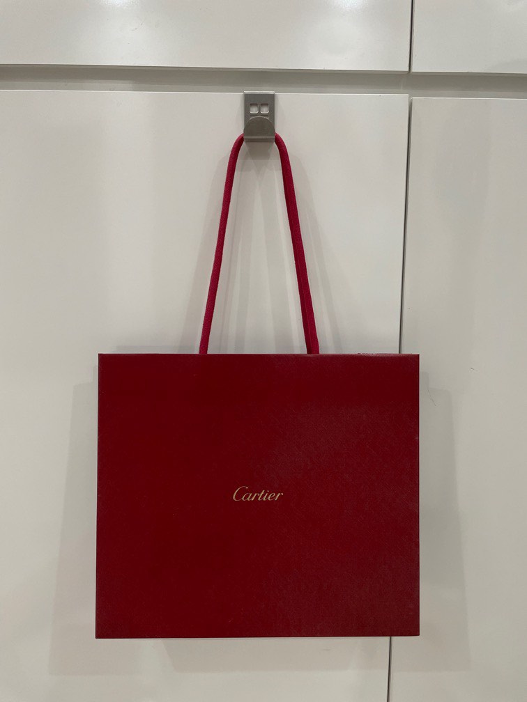 Cartier paper bag -(39), Everything Else on Carousell