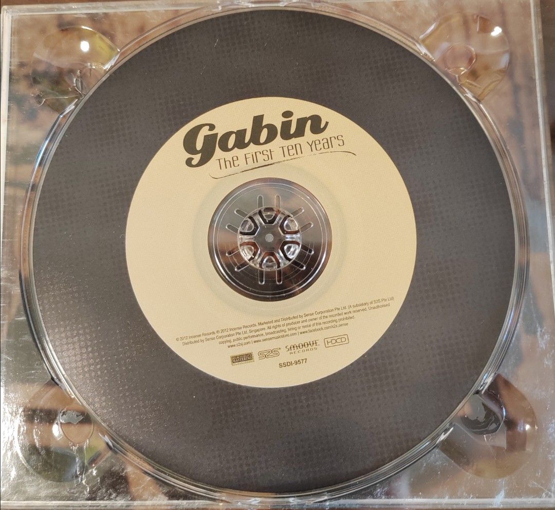 CD - Gabin The First Ten Years, Hobbies & Toys, Music & Media, CDs ...