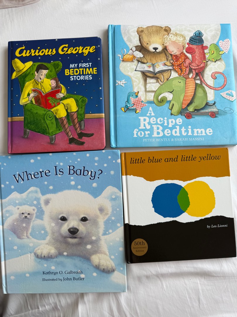 Children's Bedtime Story Books - Curious George, etc., Hobbies & Toys ...