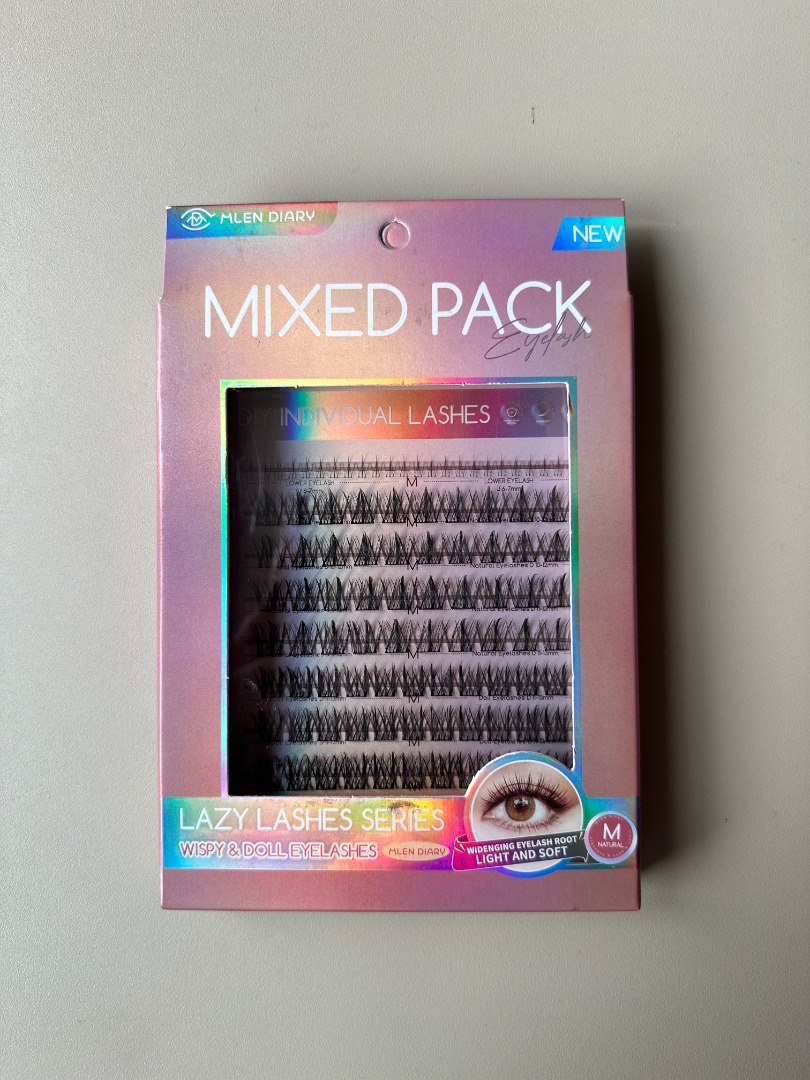 Cluster Lashes Mlen Diary, Beauty & Personal Care, Face, Makeup on ...