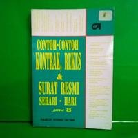 contoh contoh surat rekes dan surat resmi sehari hari jilid 8, Buku ...