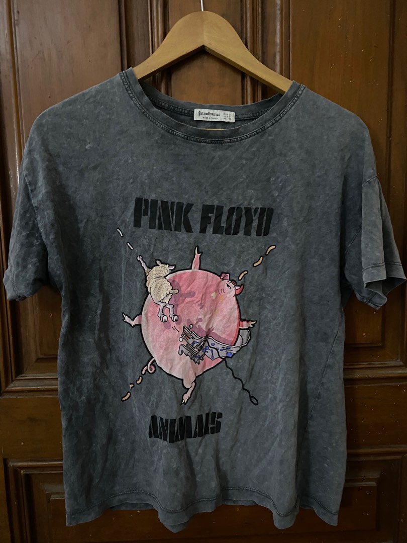 Cropped band t shirt pink floyd, Men's Fashion, Tops & Sets, Tshirts ...