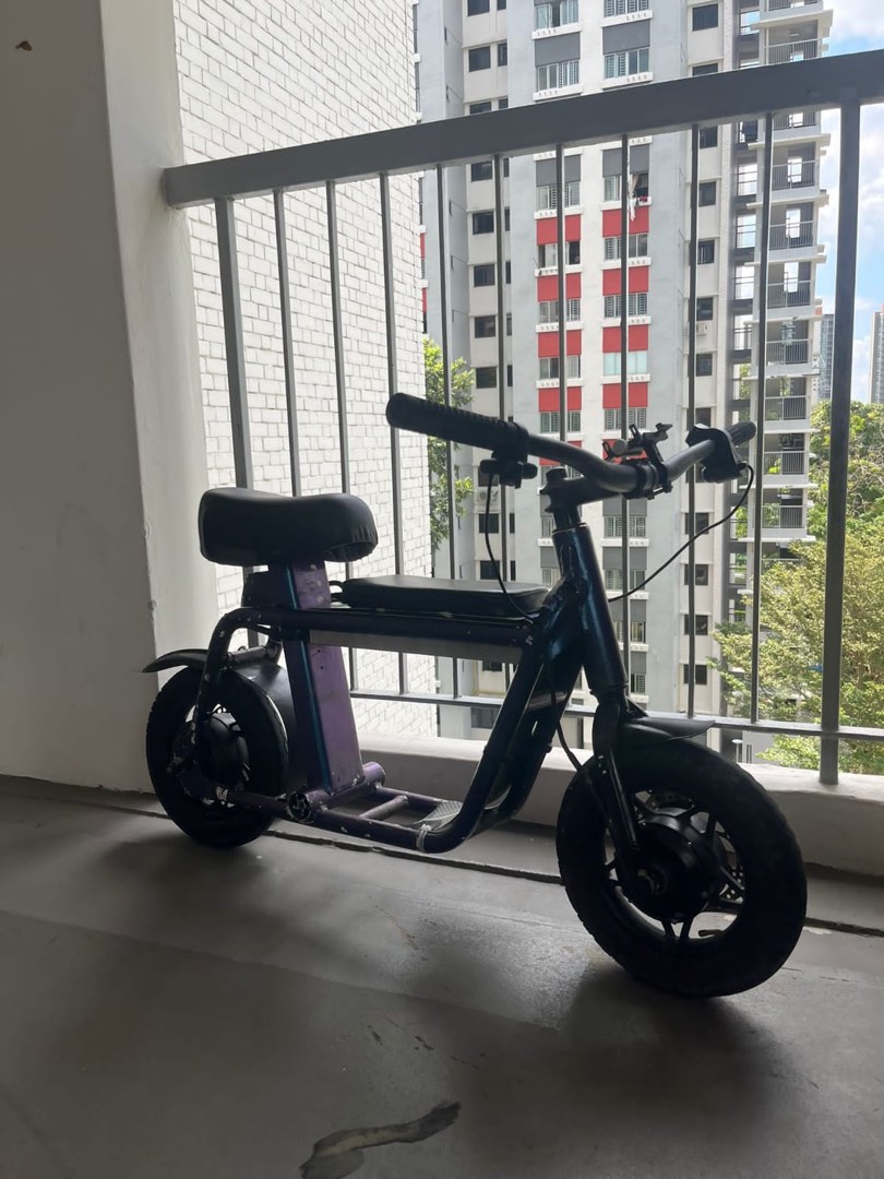 Custom Electric Scooter - Purple, Sports Equipment, PMDs, E-Scooters ...