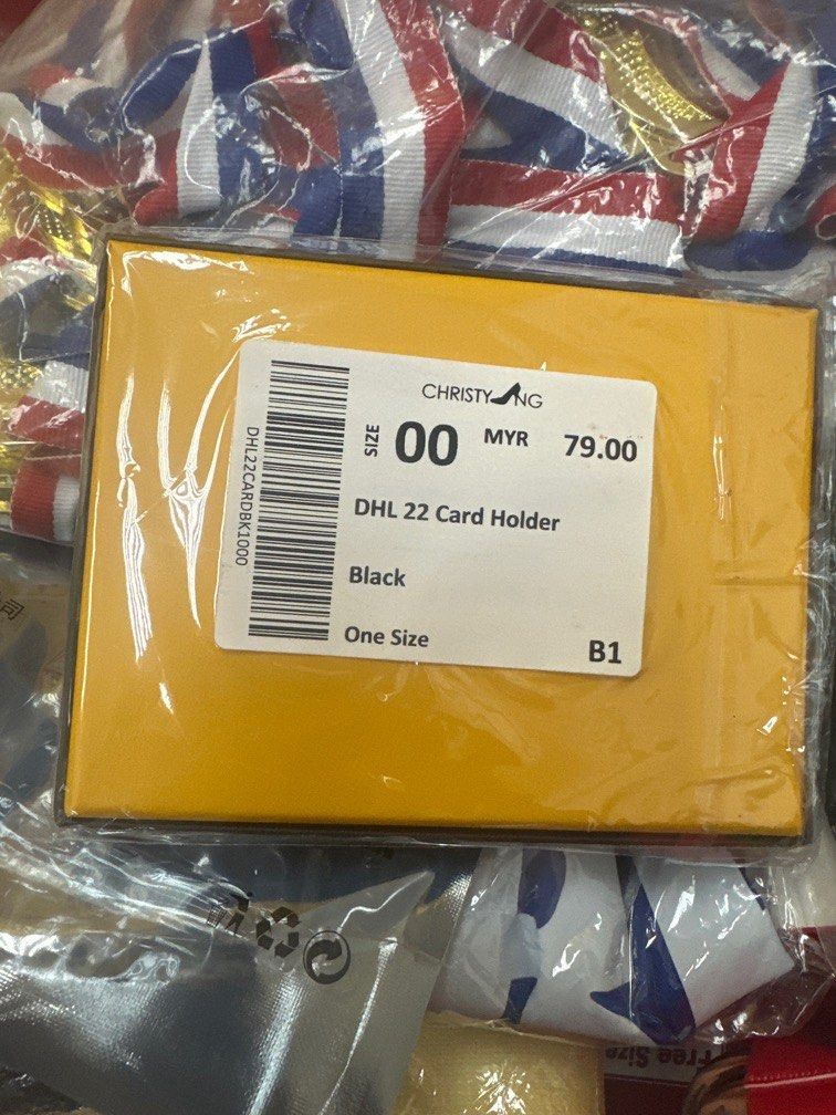 DHL Card holder by Christy ng, Luxury, Bags & Wallets on Carousell