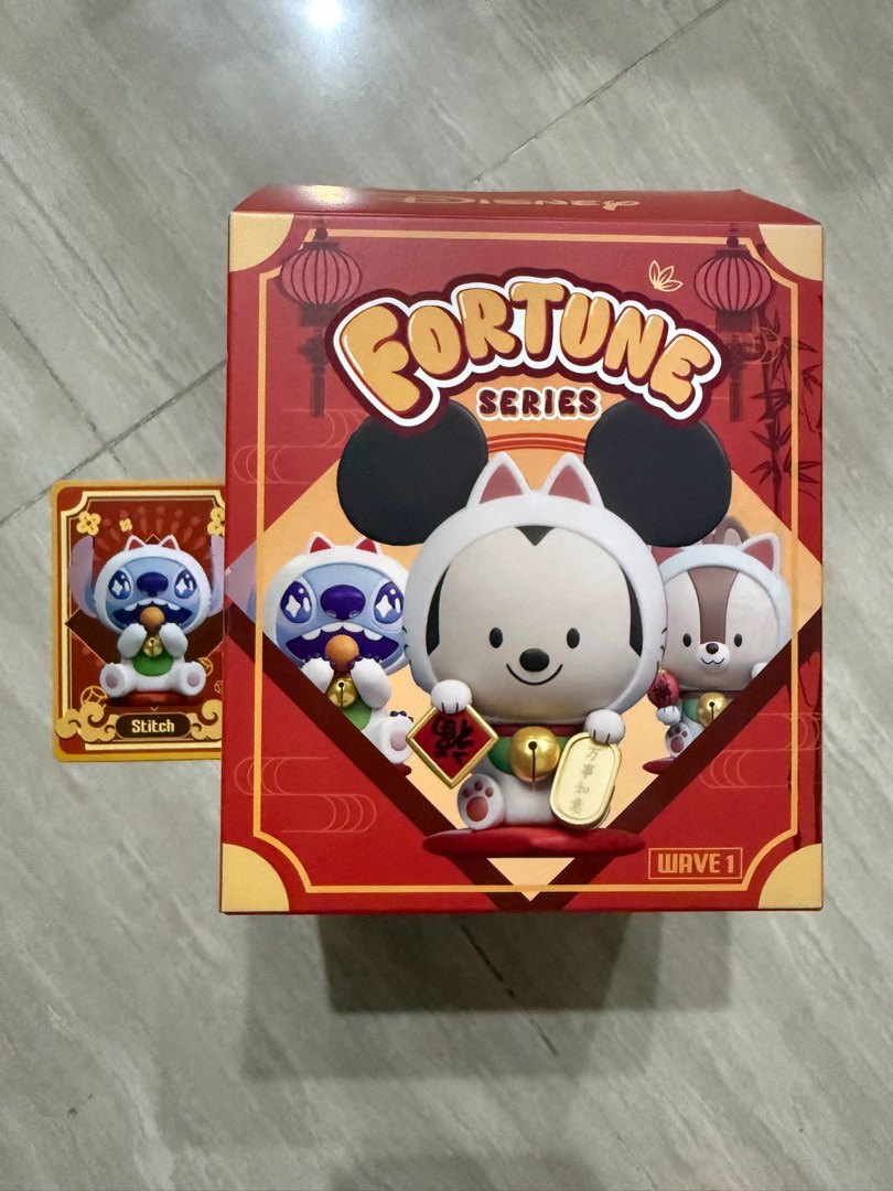 Stitch and Mickey Disney Fortune Series Wave 1, Hobbies & Toys, Toys ...