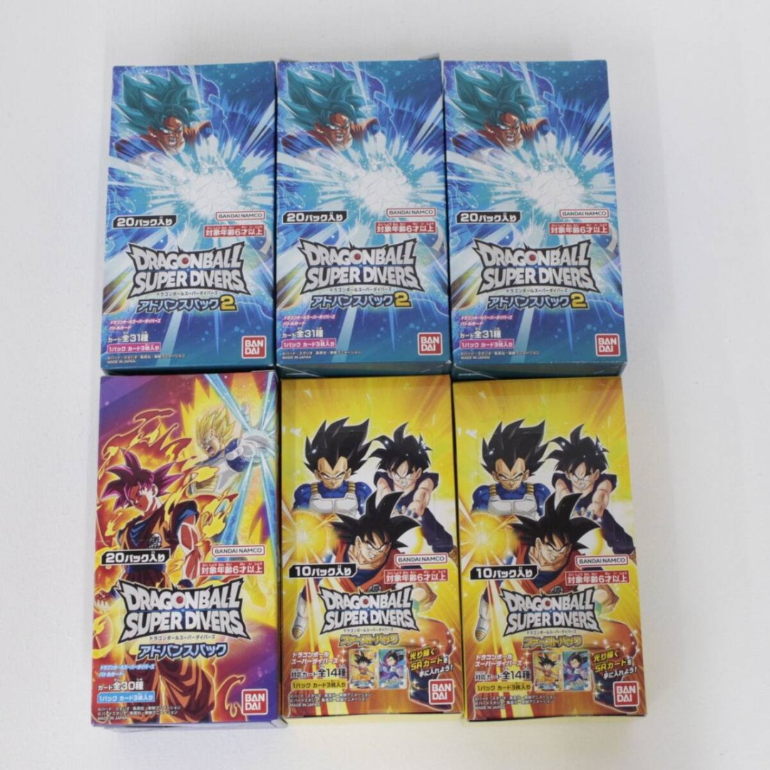 Dragon Ball Super Divers BOX set, Advanced Pack 2, First Pack, Hobbies ...
