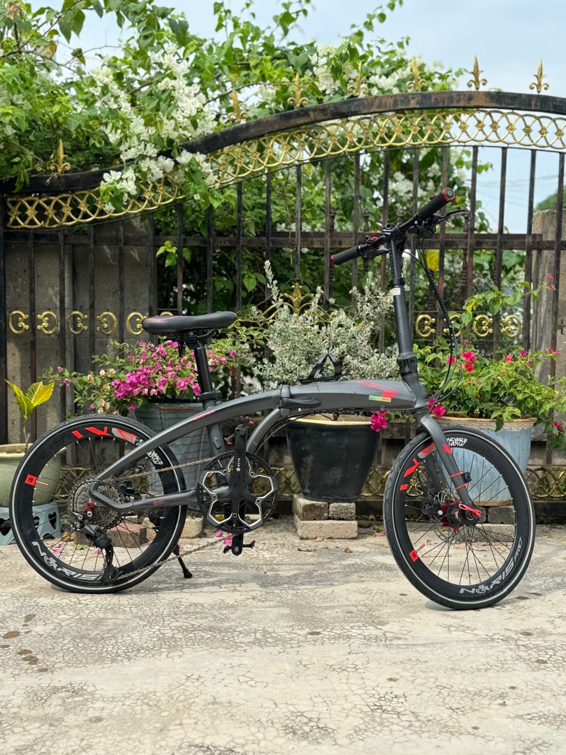 FOLDING BIKE TRS ROCHER DEORE 10S, Sports Equipment, Bicycles & Parts ...