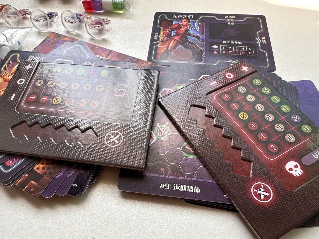 Gloomhaven button & bugs solo board game, Hobbies & Toys, Toys & Games on Carousell