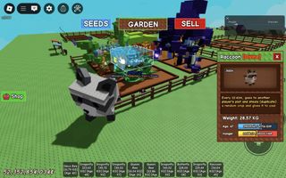 ASCENDED HUGE RACCOON // Grow a Garden, Video Gaming, Gaming ...