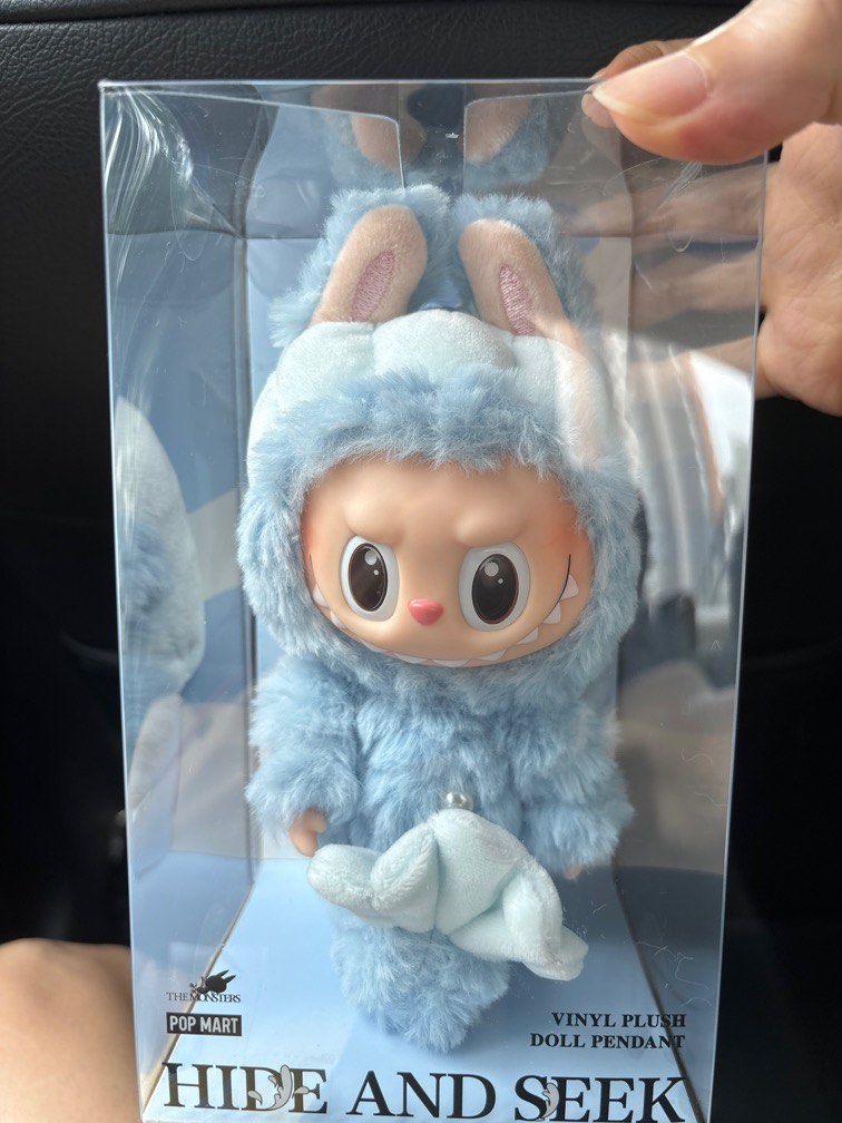 Hide and seek Labubu white tag, Hobbies & Toys, Toys & Games on Carousell