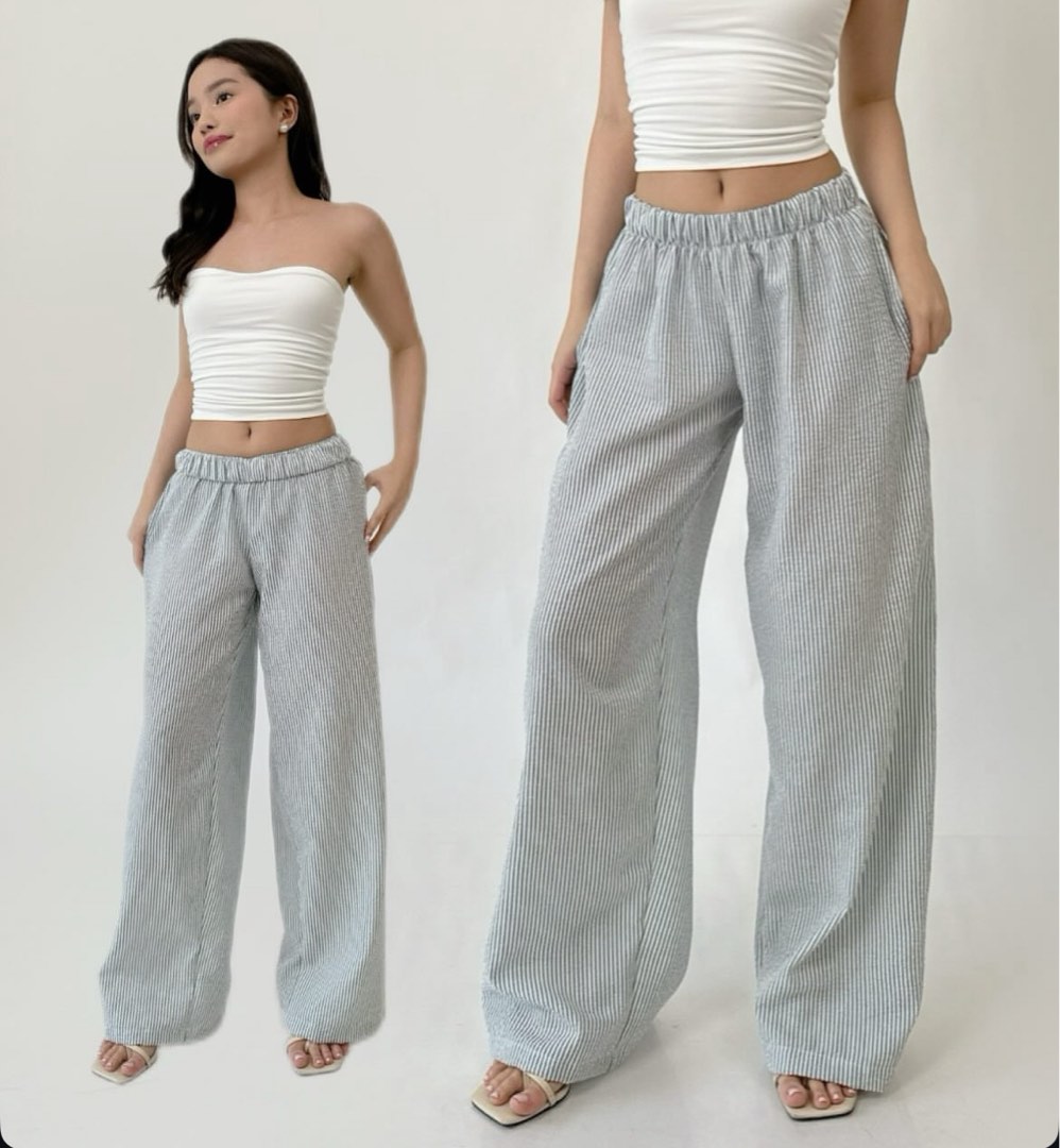 Isa the Label Presko Pants in Navy, Women's Fashion, Bottoms, Other ...