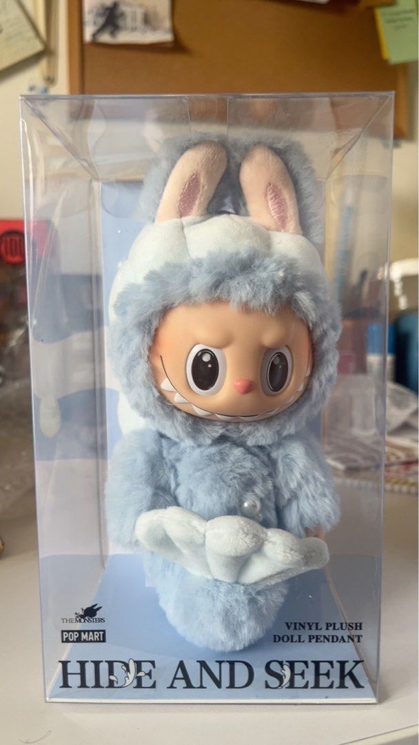 [MERBUBU] Labubu The Monsters Hide and Seek Vinyl Plush Doll [White Tag ...