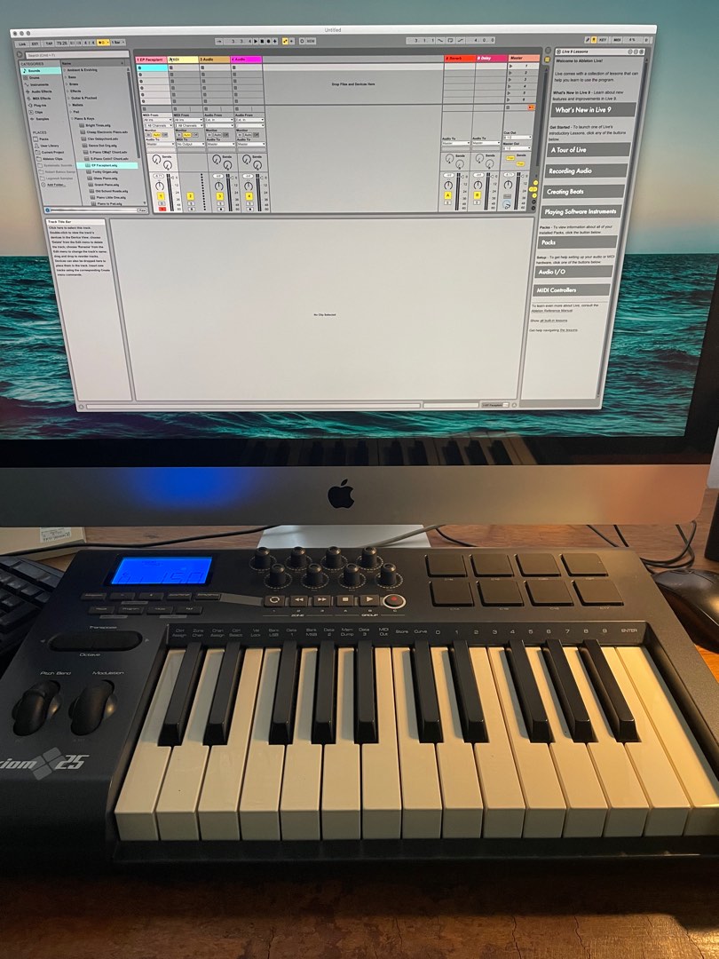 M-AUDIO Axiom 25 MIDI Keyboard Controller, Hobbies & Toys, Music ...