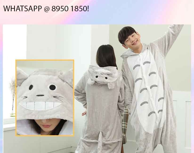 Men Women Kigurumi Onesie Pajamas Unisex Animal Cosplay Costume For ...