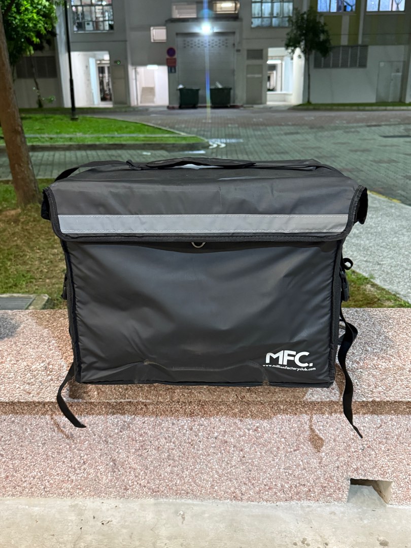 MFC 80L MAGNETO V3 Series Magnetic and Zip with Lock Ring Sling Food Delivery Thermal Bag ...