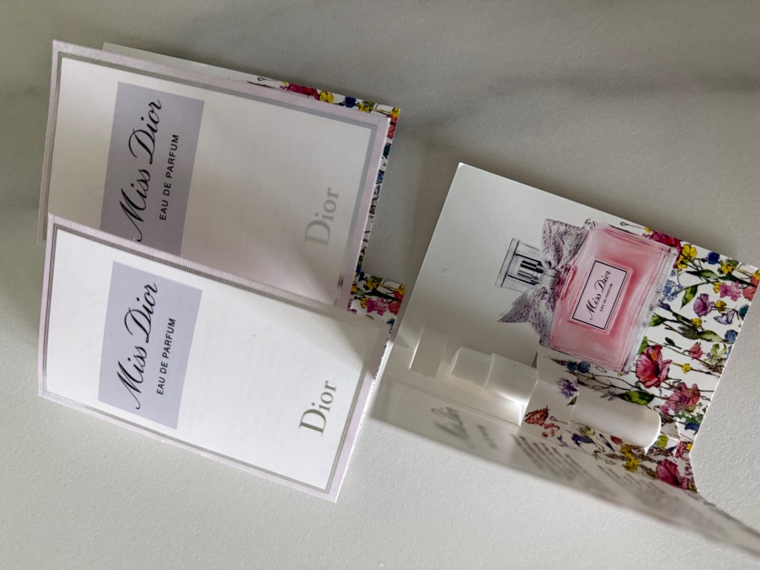 Miss Dior Eau de Parfum Sample, Beauty & Personal Care, Fragrance ...