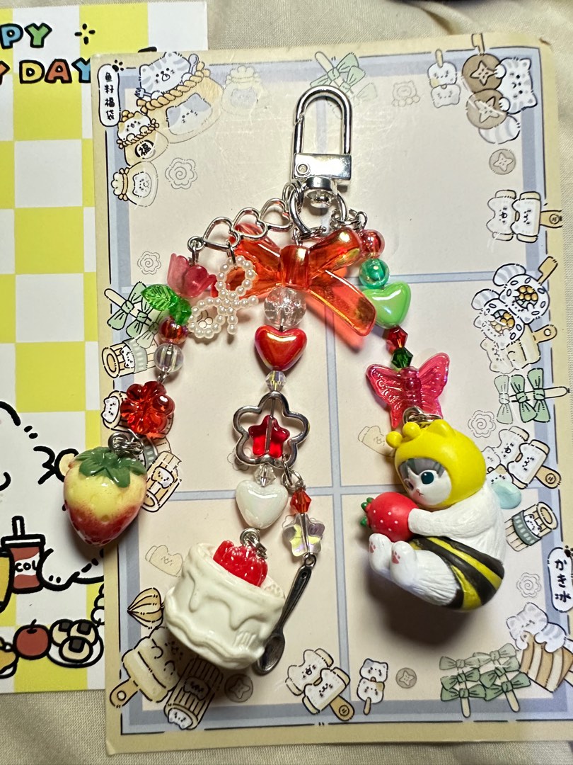 Mofusand Keychain, Hobbies & Toys, Stationary & Craft, Handmade Craft ...