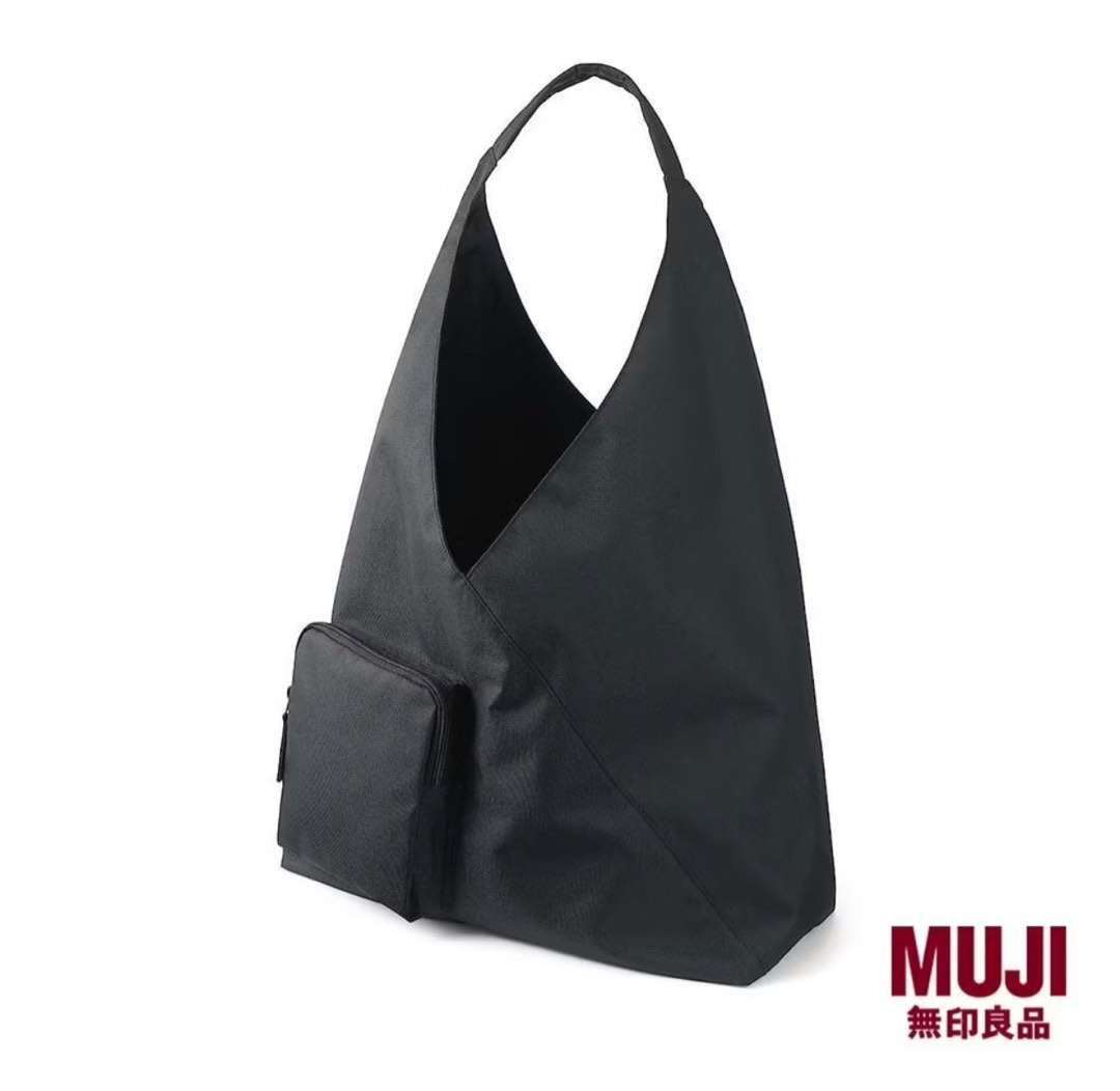 MUJI One Shoulder Bag (black), Women's Fashion, Bags & Wallets ...