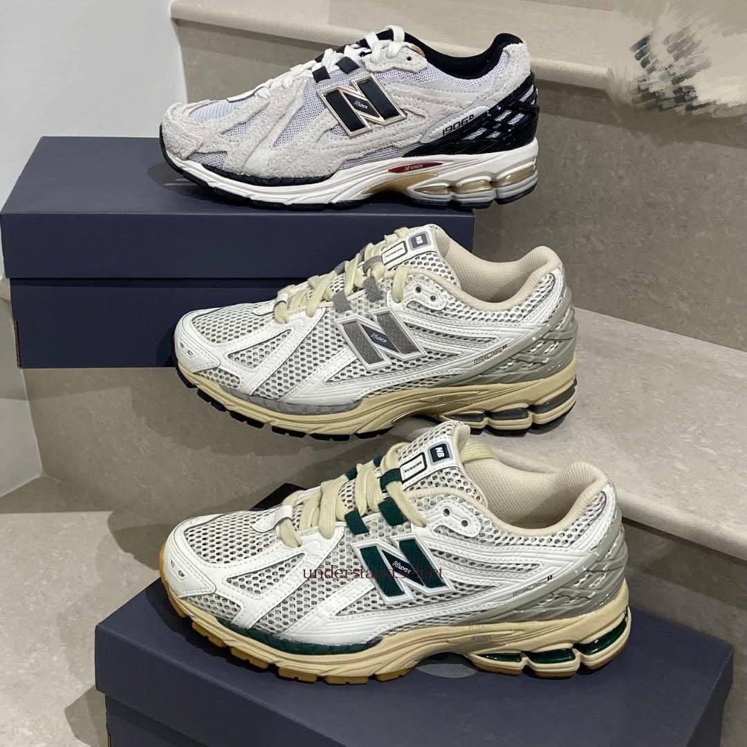 New Balance 1906D Protection Pack Reflection/ 1906R Sea Salt Marblehead/ White Green Cream, Men ...