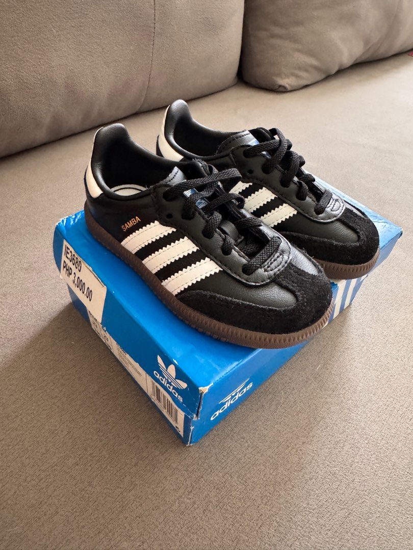 Original Samba Kids for 1-2 yrs old, Babies & Kids, Babies & Kids ...