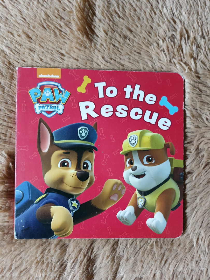 Paw Patrol board book, Hobbies & Toys, Books & Magazines, Children's Books on Carousell