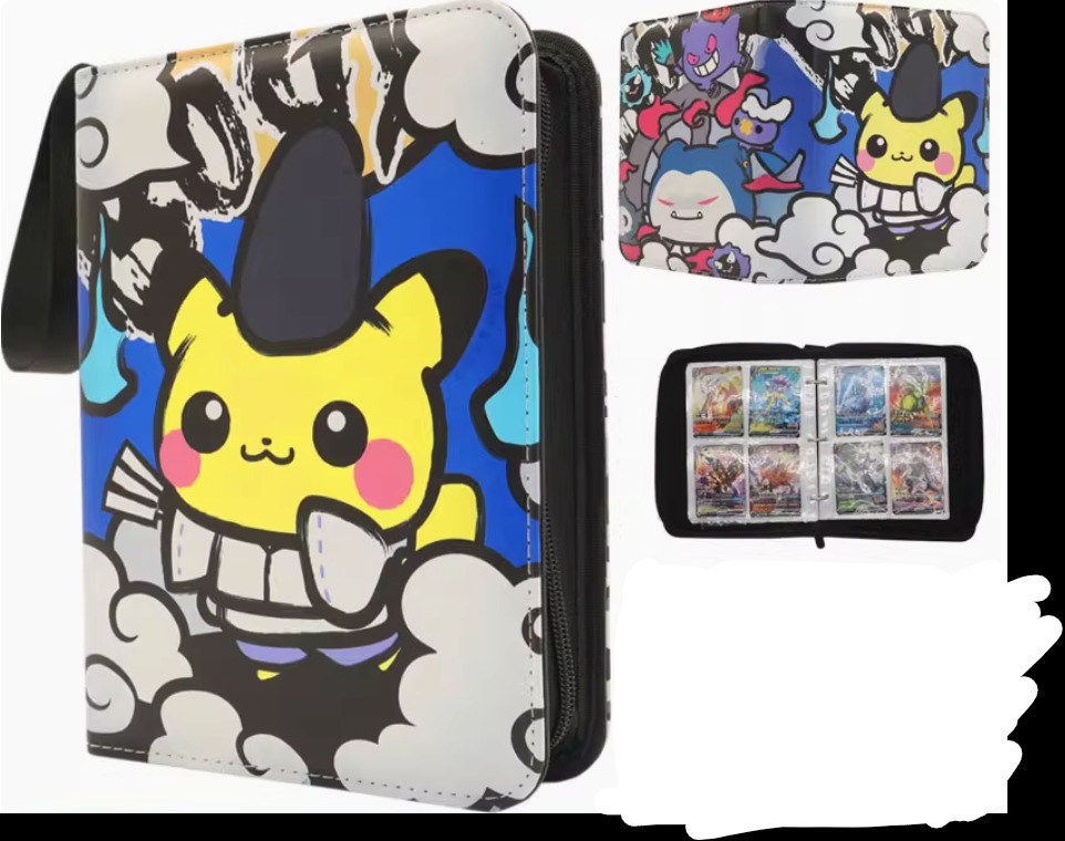 Pokemon Pikapriest Card Binder Vaultx OEM 4/9 Pocket Non Ringed ...