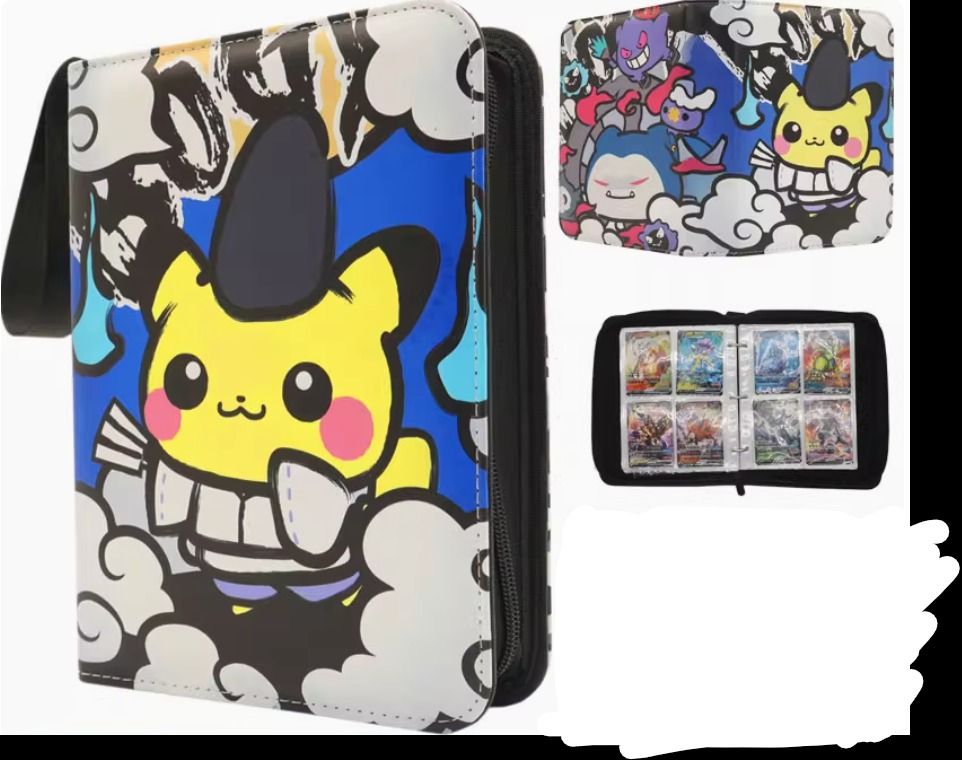 Pokemon Pikapriest Card Binder Vaultx OEM 4/9 Pocket Non Ringed ...