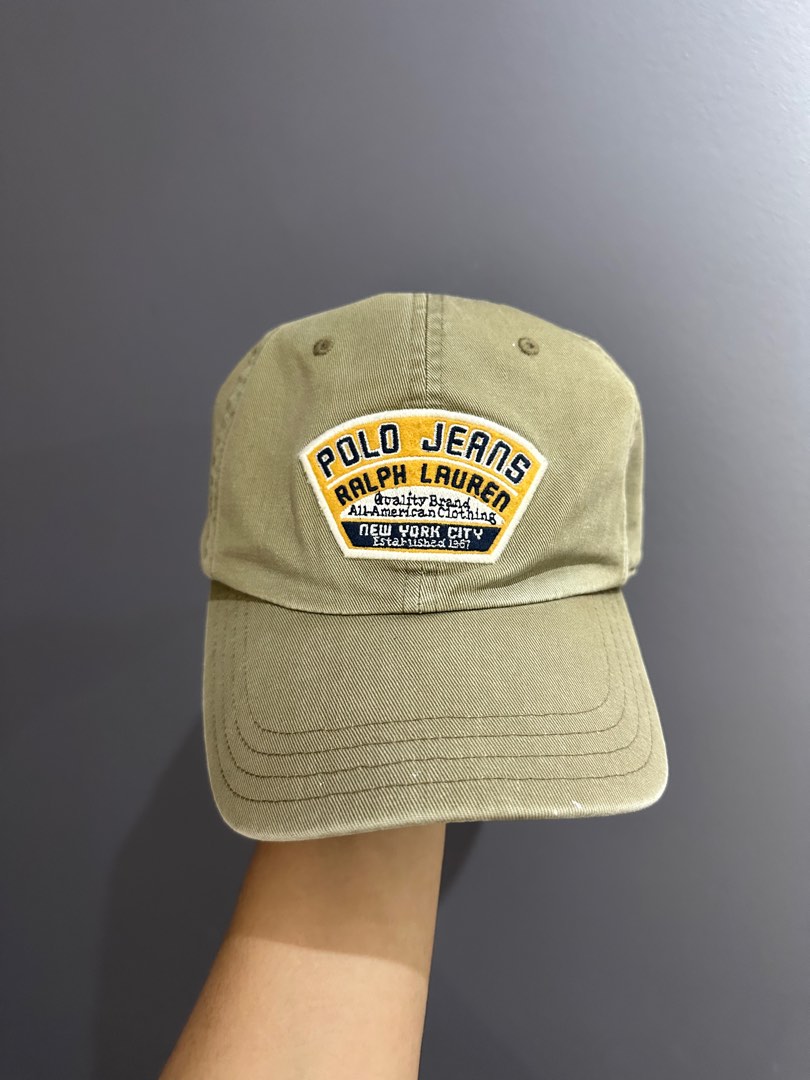 Polo Ralph Lauren Jeans Adjustable Cap, Men's Fashion, Watches ...