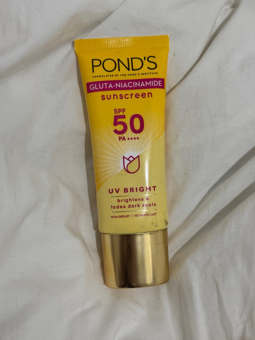 POND'S UV Sunscreen UV Bright with Gluta-Niacinamide for a Spot-less ...