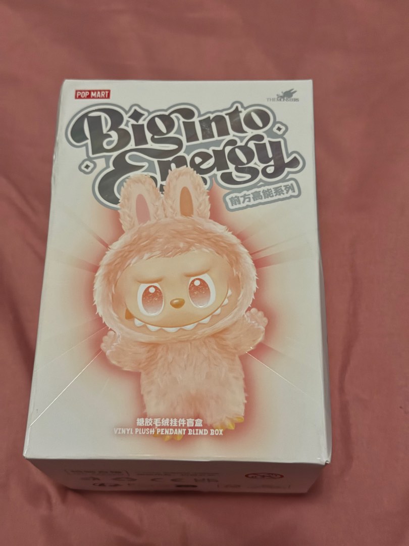 POP MART BIG INTO ENERGY LABUBU V3 - Happiness SEALED, Hobbies & Toys ...