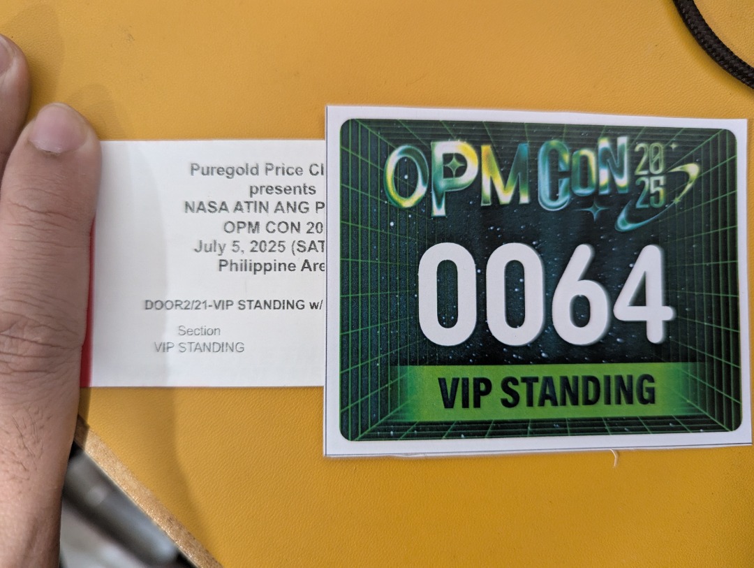 Puregold OPM Concert VIP standing, Tickets & Vouchers, Event Tickets on ...