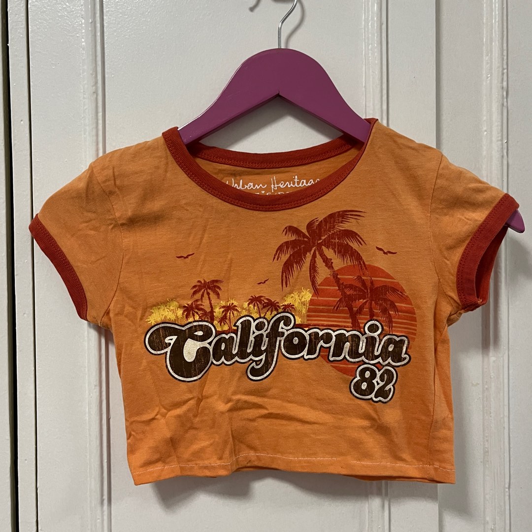 Reworked Crop Top, Women's Fashion, Tops, Others Tops on Carousell