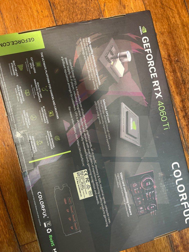 RTX 4060TI COLOURFUL BATTLE AX (8GB GDDR6), Computers & Tech, Parts ...