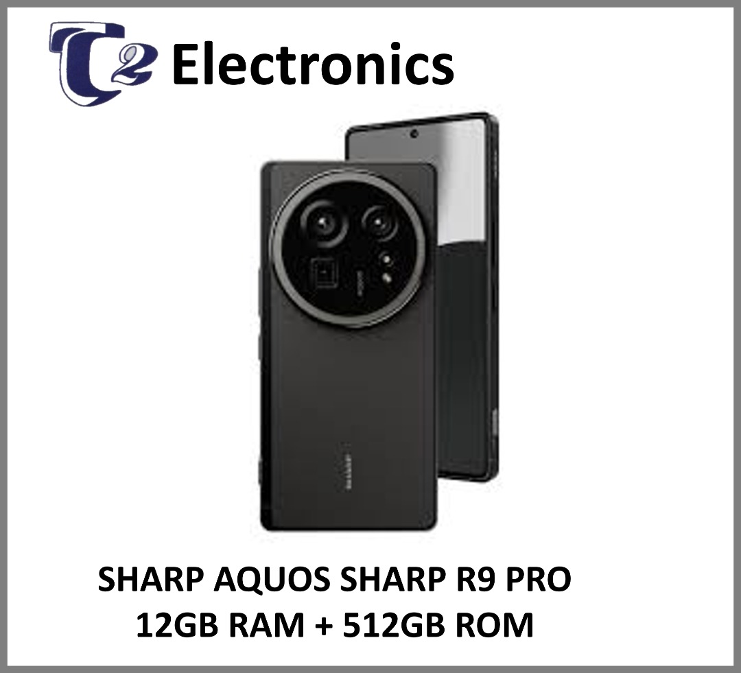 SHARP AQUOS R9 Pro 12GB Ram + 512GB Rom - T2 ElectronicS, Mobile Phones & Gadgets, Mobile Phones ...